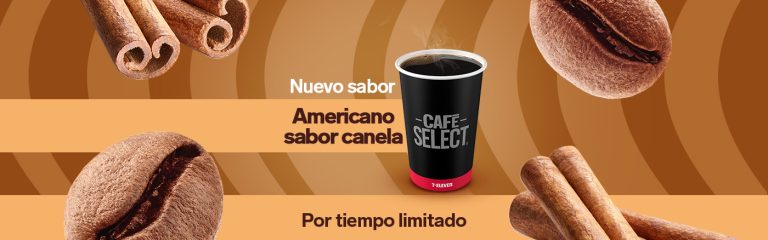 El aroma y sabor a canela en tu vaso de Café Select - 7-Eleven